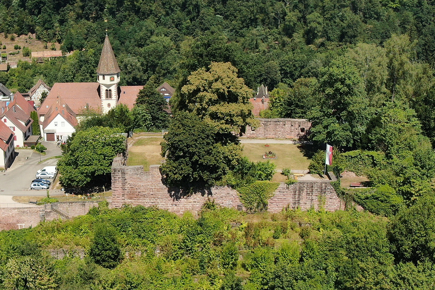 Wildberg: Schlossruine | Wildberg 360°